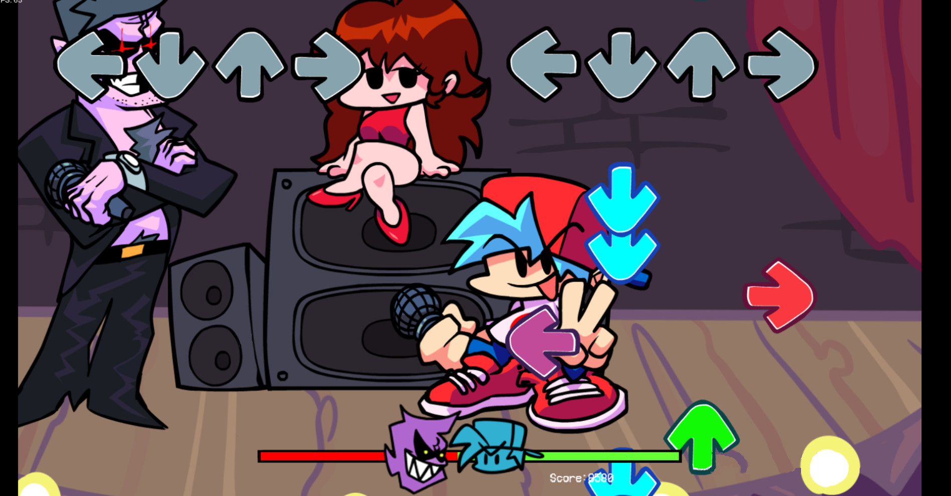 full Golden Wind over Bopeebo Mod for Friday Night Funkin' | FNF Mods