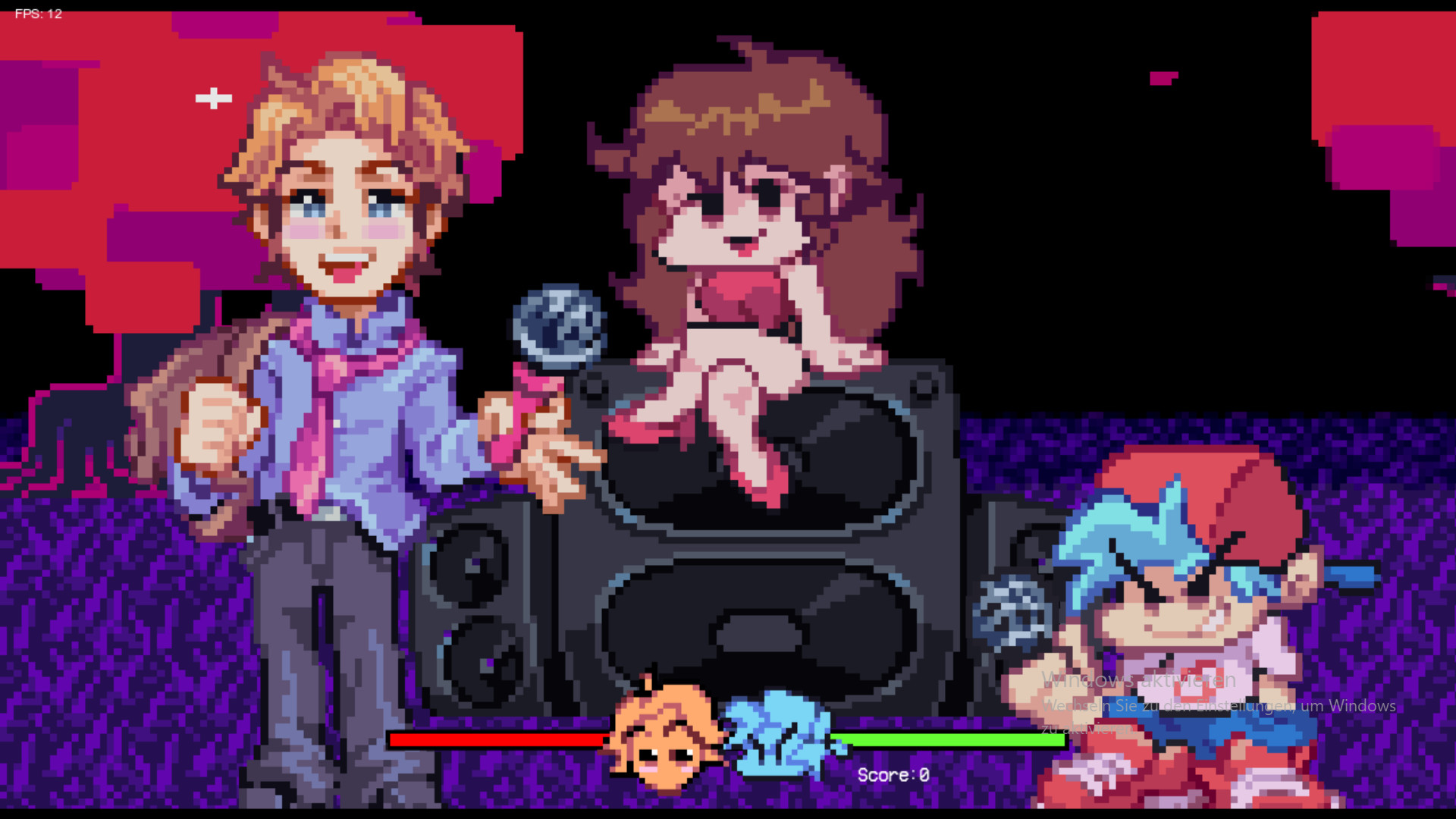 Field of hopes and Dreams over Weeb School! [Friday Night Funkin'] [Mods]