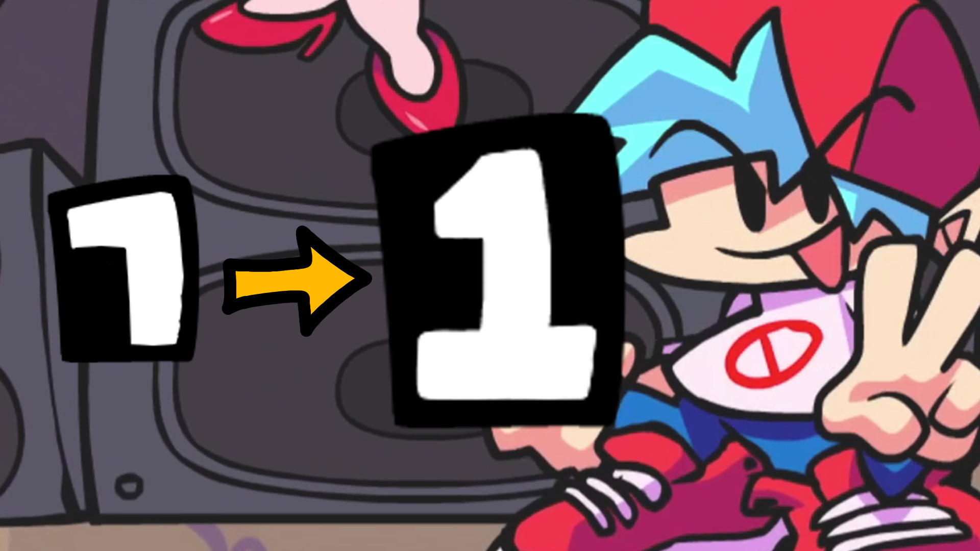 Combo 1 That Doesn't Look Like A 7 Mod for Friday Night Funkin' | FNF Mods