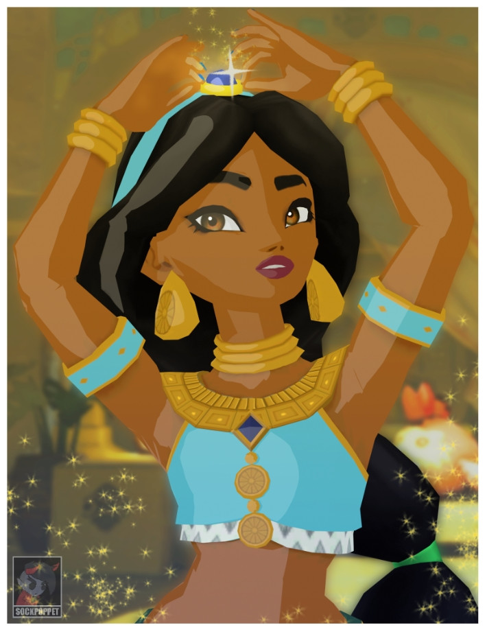 Gerudo-Queen: Riju/Princess Jasmine (cosplay) Mod for The Legend of ...