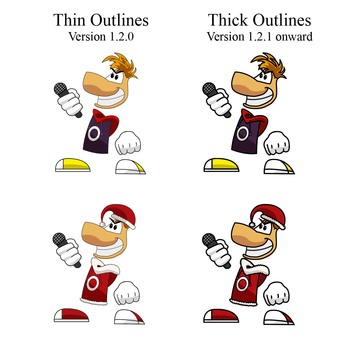 Rayman over Boyfriend ver 1.2.2 Mod for Friday Night Funkin' | FNF Mods