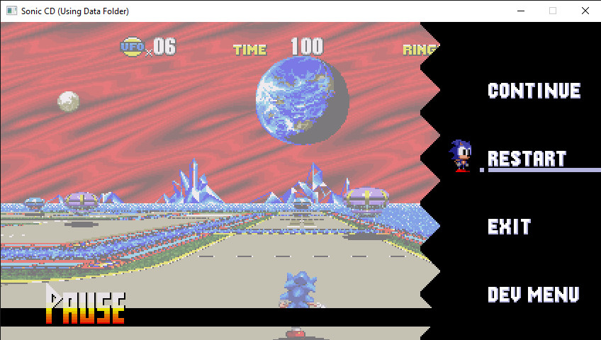 Restart Special Stage/Time Attack Mod for Sonic CD (2011) | SCD Mods