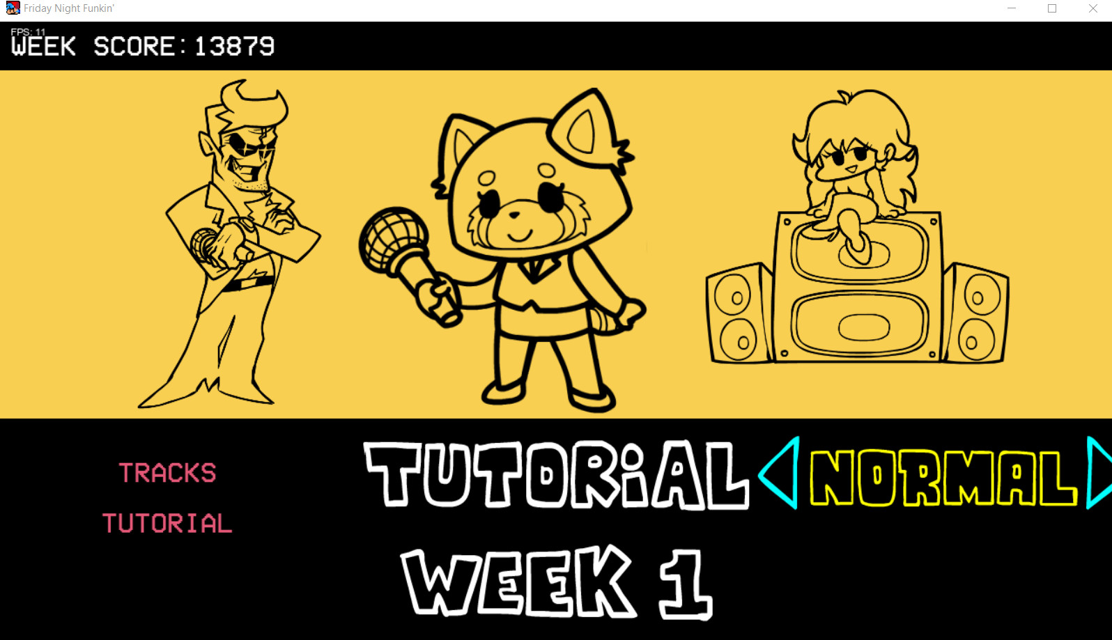 FNF| Aggretsuko over BF Mod Mod for Friday Night Funkin' | FNF Mods