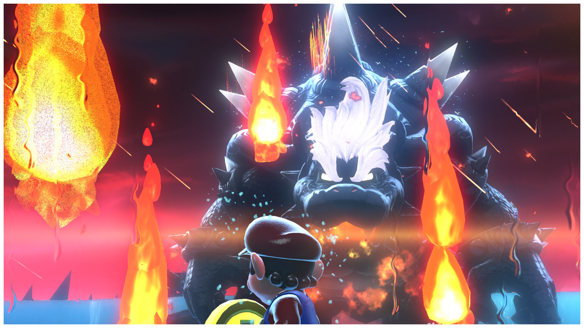 Always White Hair Bowser Mod for Super Mario 3D World + Bowser's Fury ...