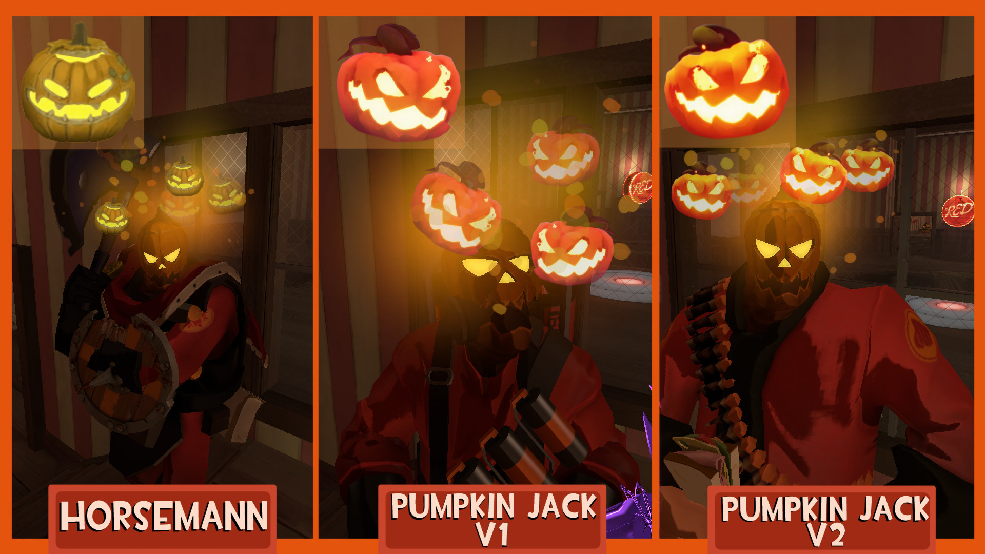 Pumpkin Party Unusual Effects Mod for Team Fortress 2 | TF2 Mods
