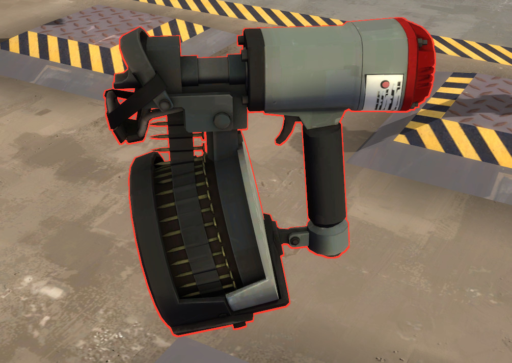 Concept Art Styled Nailgun Mod for Open Fortress | OF Mods