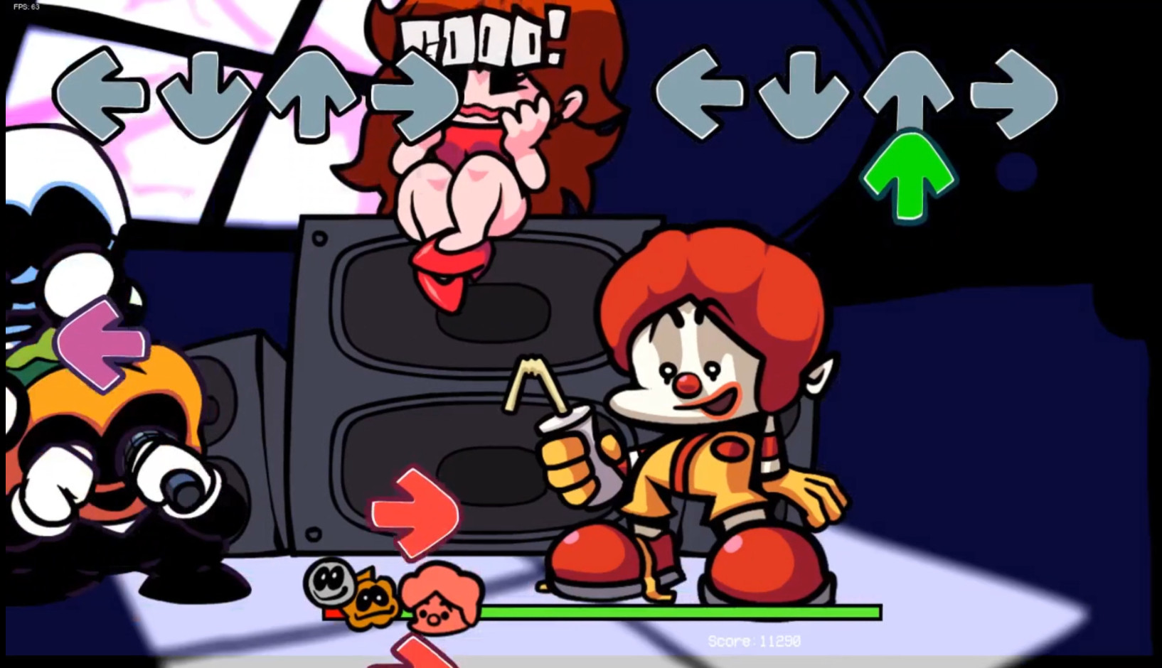 playable Donald MC Donald mod Mod for Friday Night Funkin' | FNF Mods