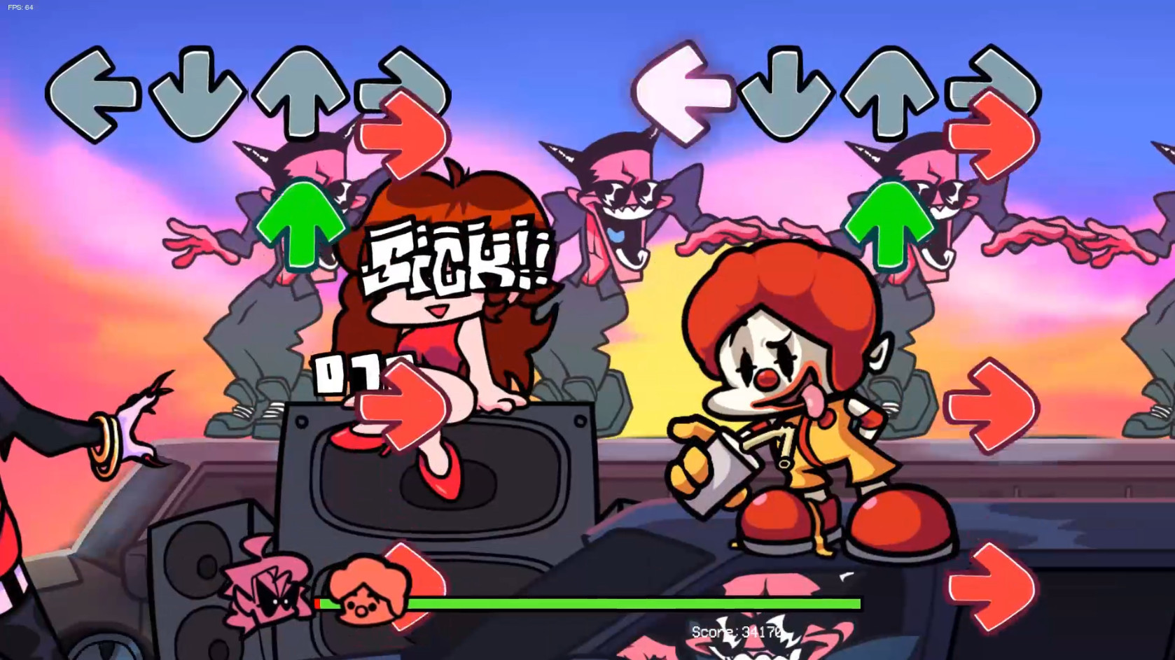 playable Donald MC Donald mod Mod for Friday Night Funkin' | FNF Mods