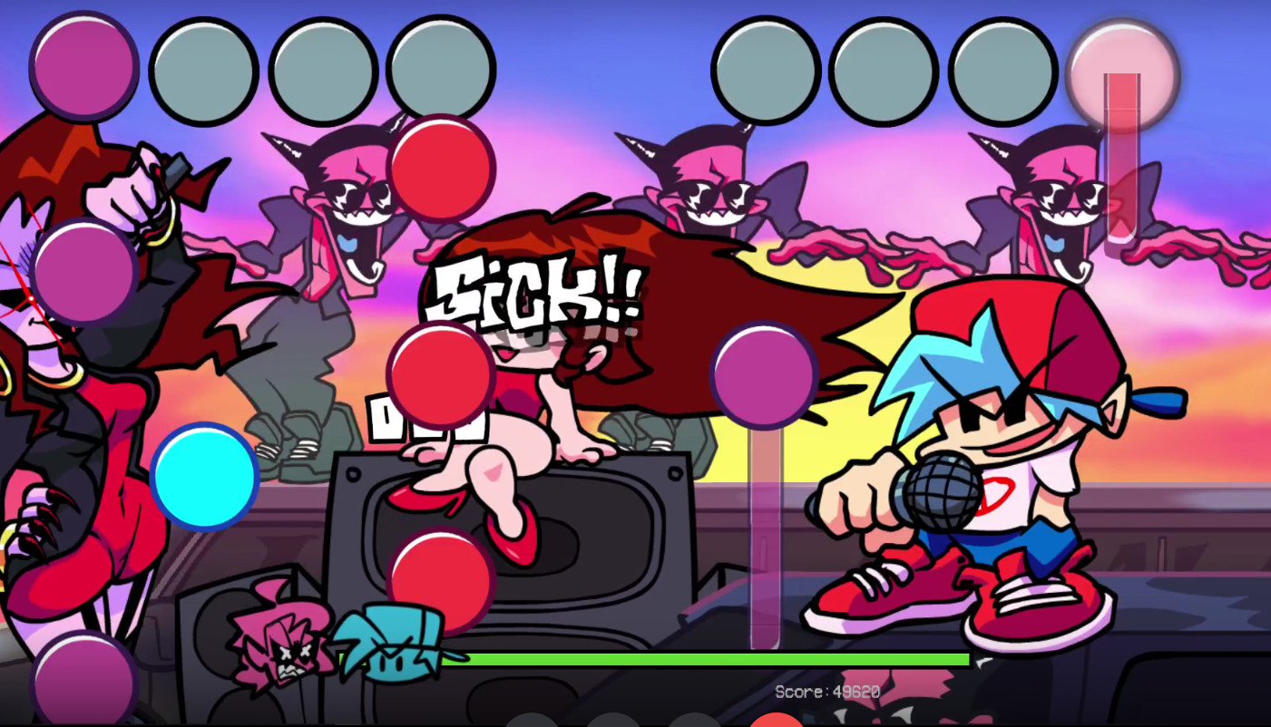 Circles over arrows [Friday Night Funkin'] [Mods]