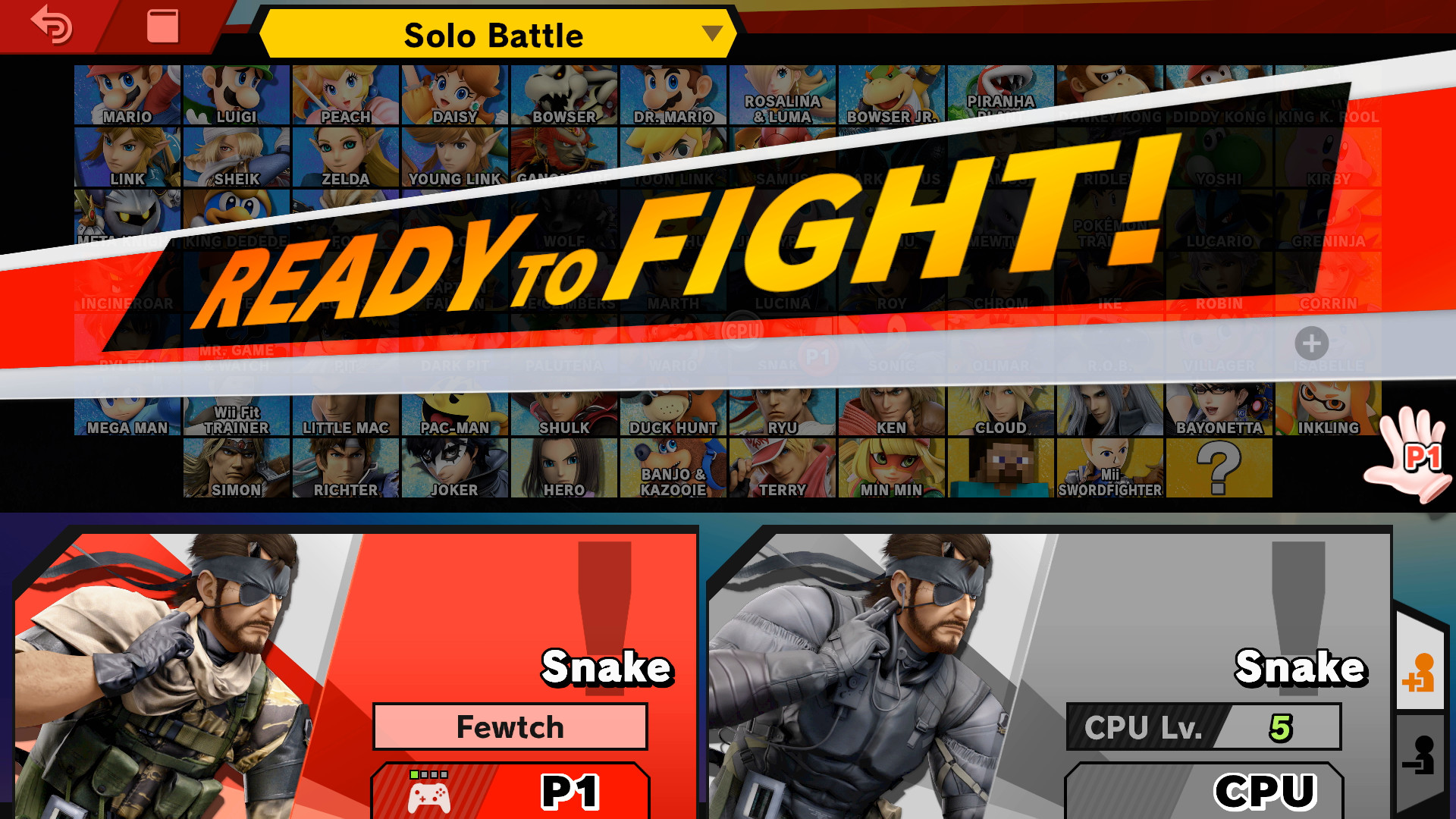 Venom Snake Mod for Super Smash Bros. Ultimate | SSBU Mods
