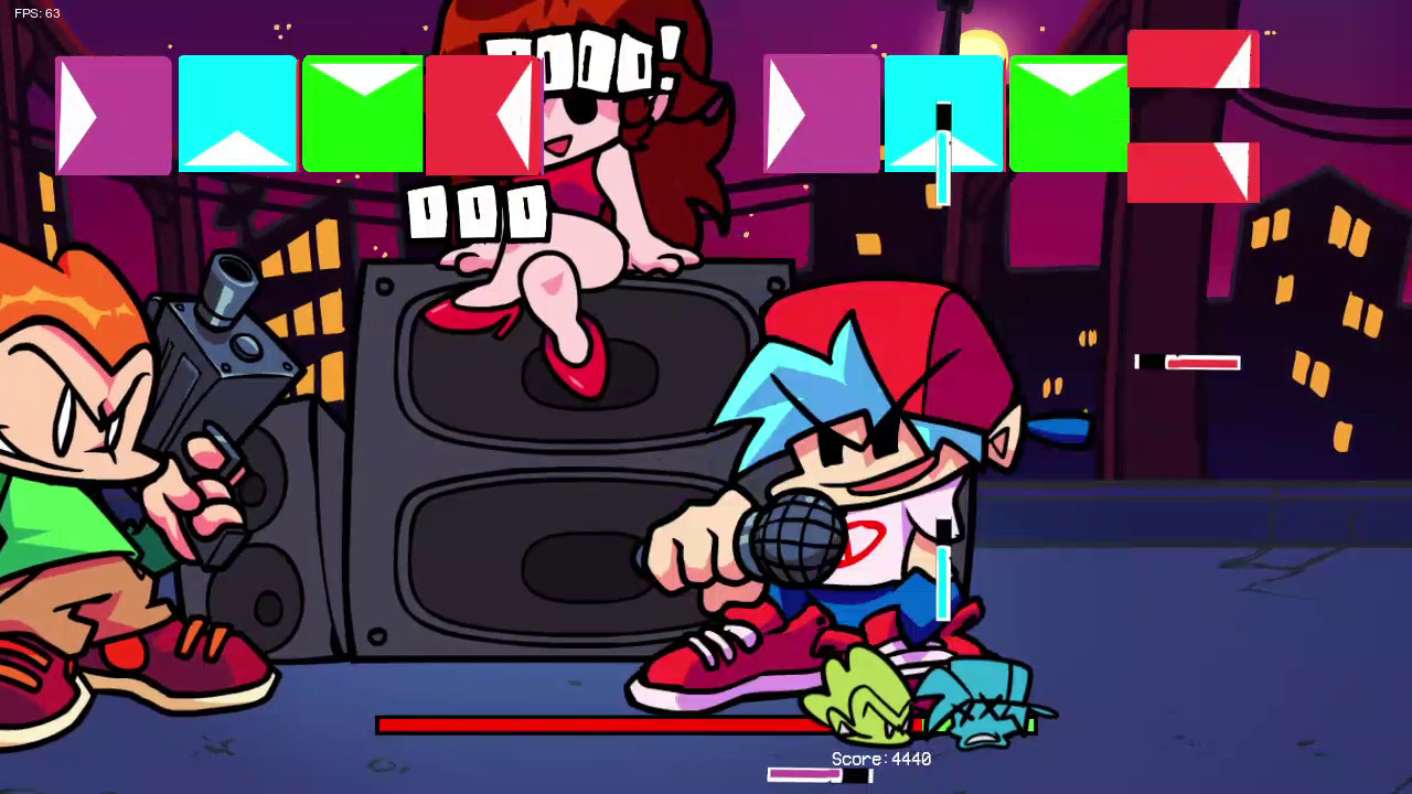 Beat Saber Block Noteskin Mod for Friday Night Funkin' | FNF Mods
