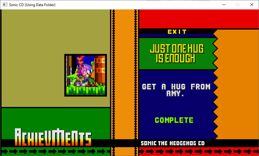 Fixed Decomp Menu [Sonic CD (2011)] [Mods]