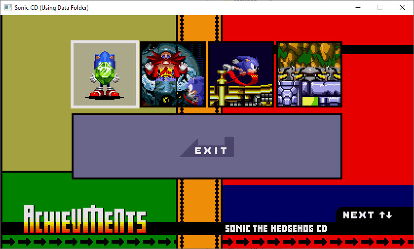 Fixed Decomp Menu [Sonic CD (2011)] [Mods]