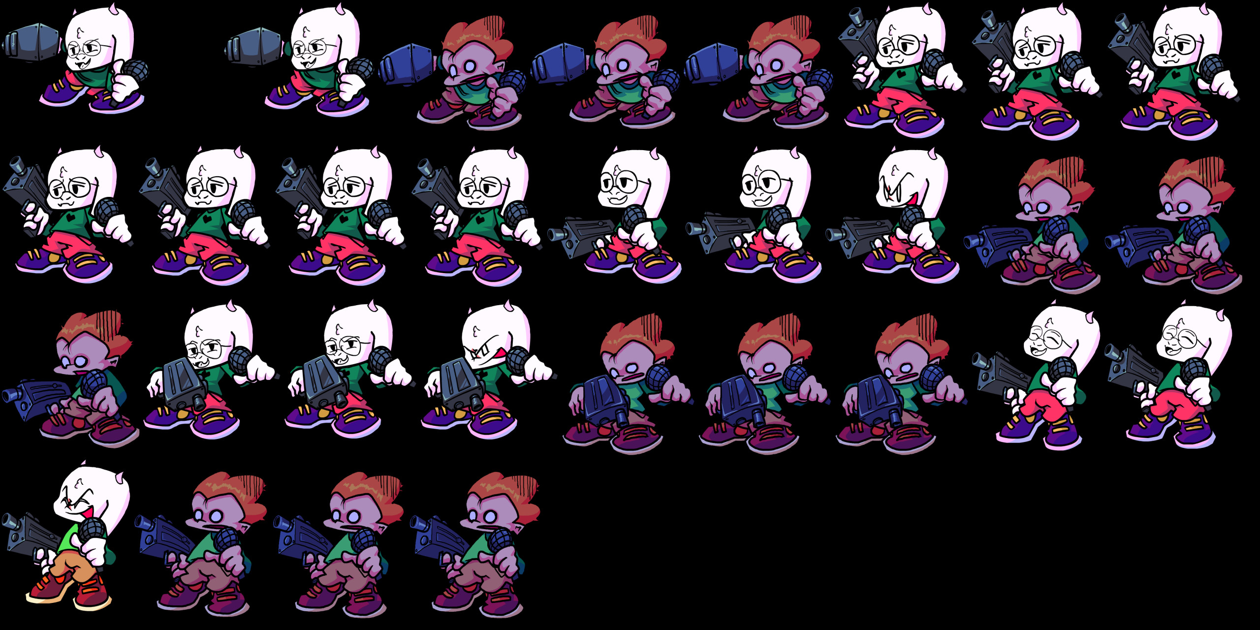 Ralsei With a Gun Over Pico Mod for Friday Night Funkin' | FNF Mods