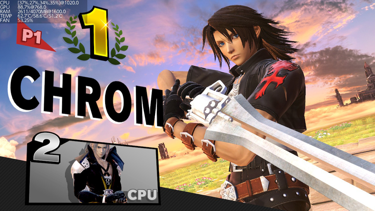 Kingdom Hearts Squall Mod for Super Smash Bros. Ultimate | SSBU Mods