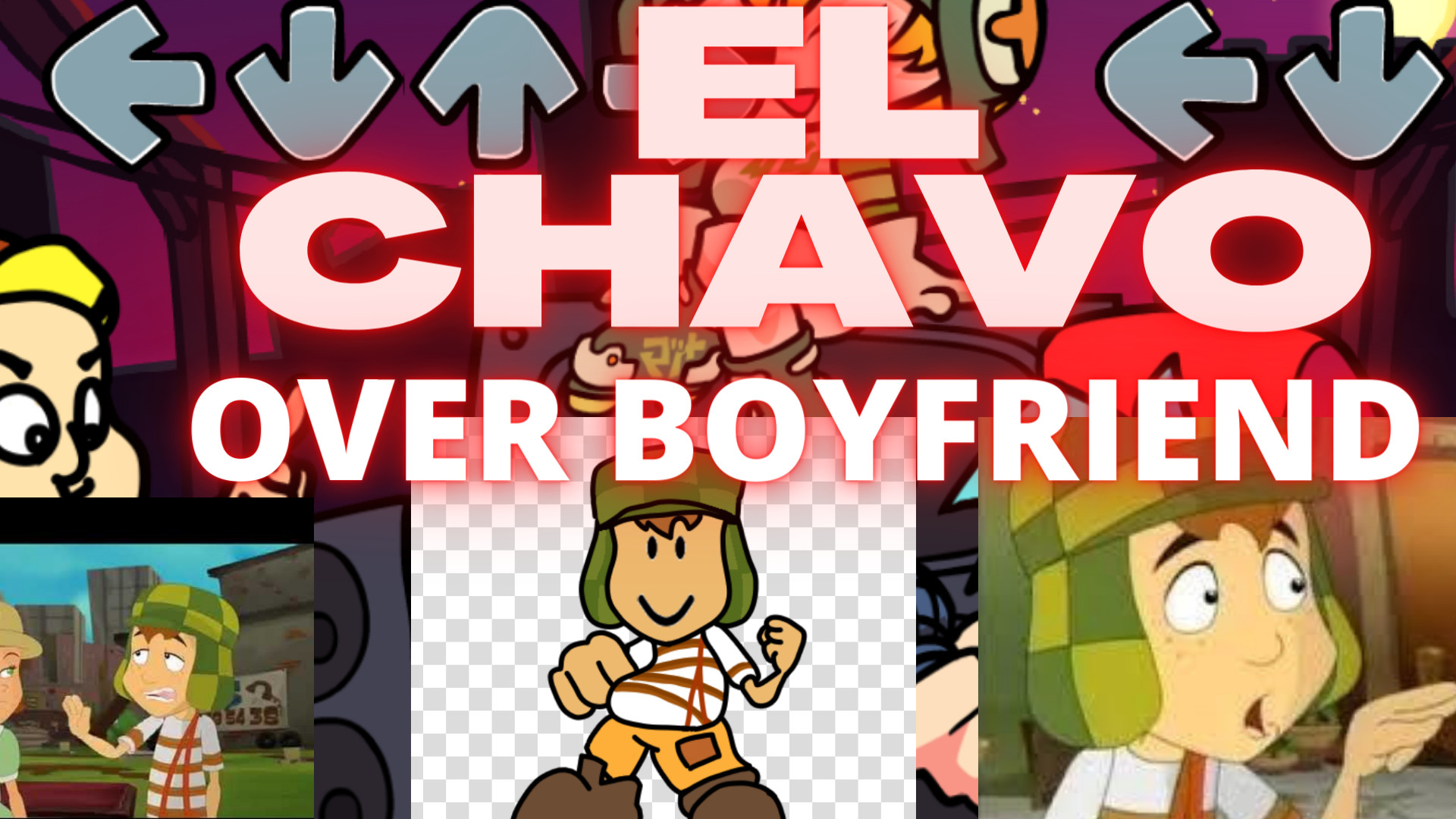 El Chavo Over Boyfriend Mod for Friday Night Funkin' | FNF Mods