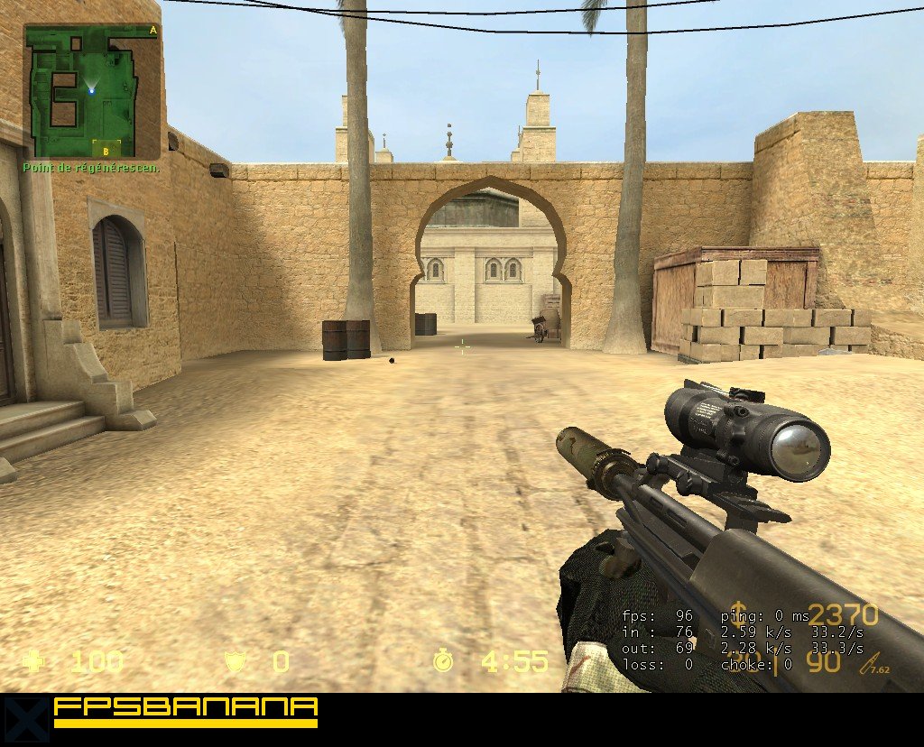 silenced aug + acog Mod for Counter-Strike: Source | CS:S Mods