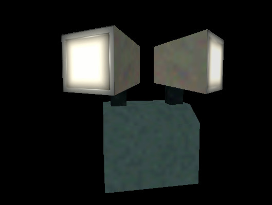 Improved emergency light texture. [Goldsource Engine] [Mods]