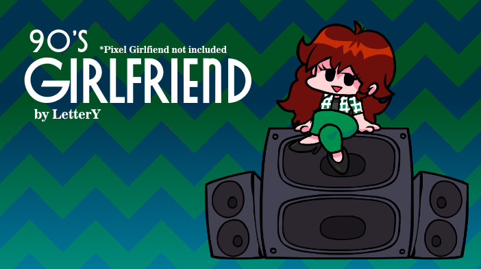 90's Girlfriend REDESIGNED Mod for Friday Night Funkin' | FNF Mods