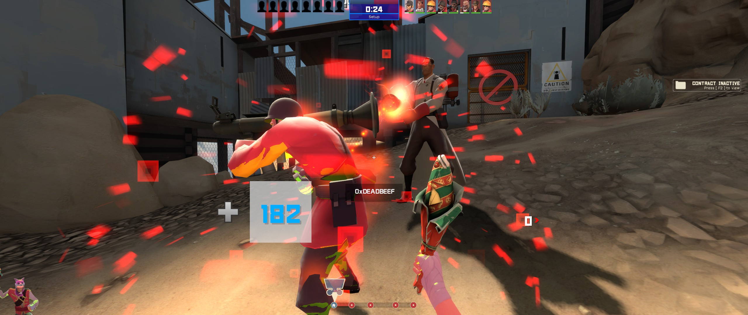 Green Highlight Lightwarp Mod for Team Fortress 2 | TF2 Mods