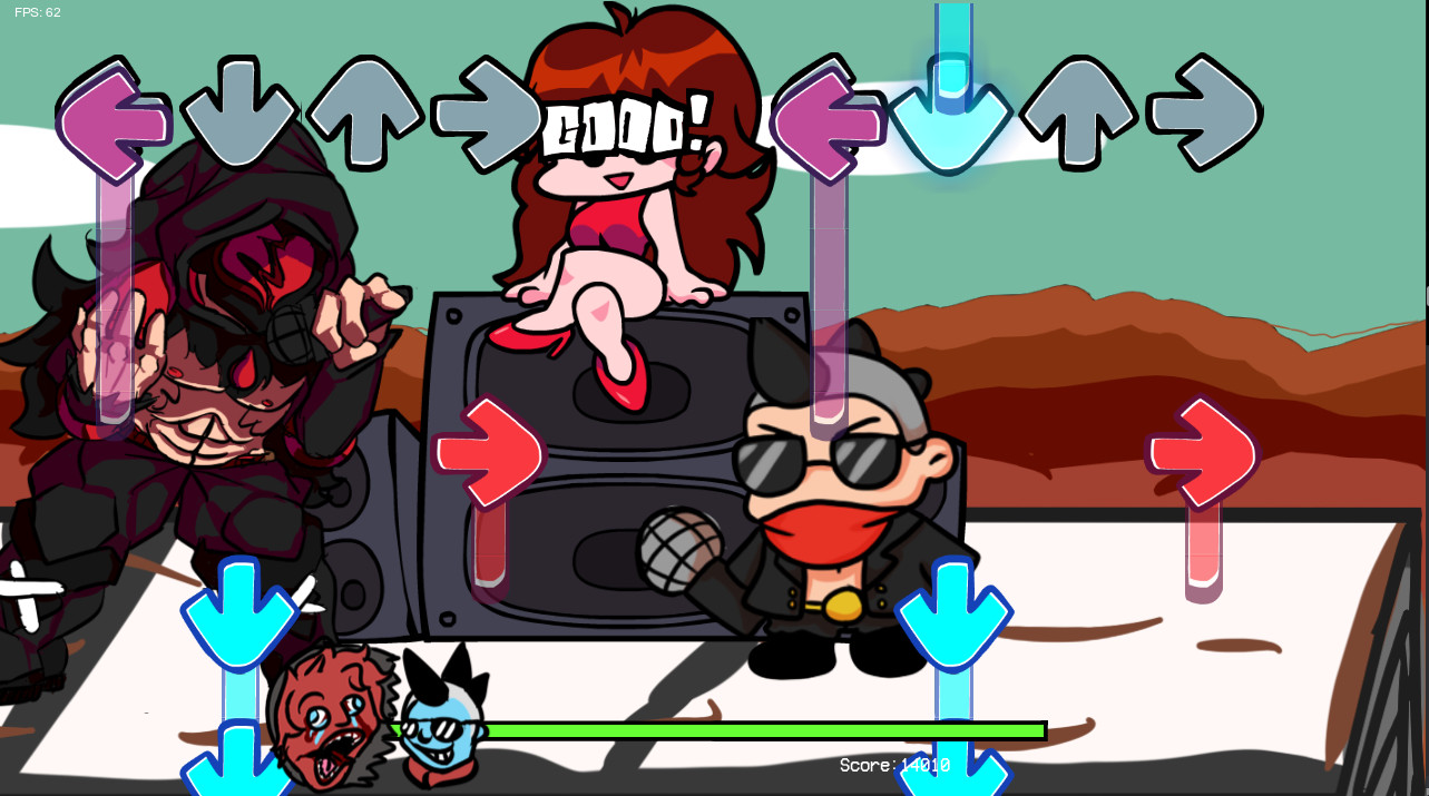 Hart from LISA: the Hopeful + Convoy Fight [Friday Night Funkin'] [Mods]