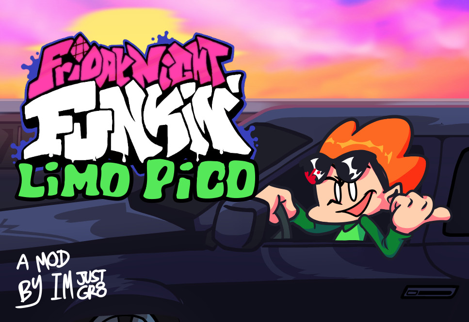 Pico, but he's the limo driver Mod for Friday Night Funkin' | FNF Mods