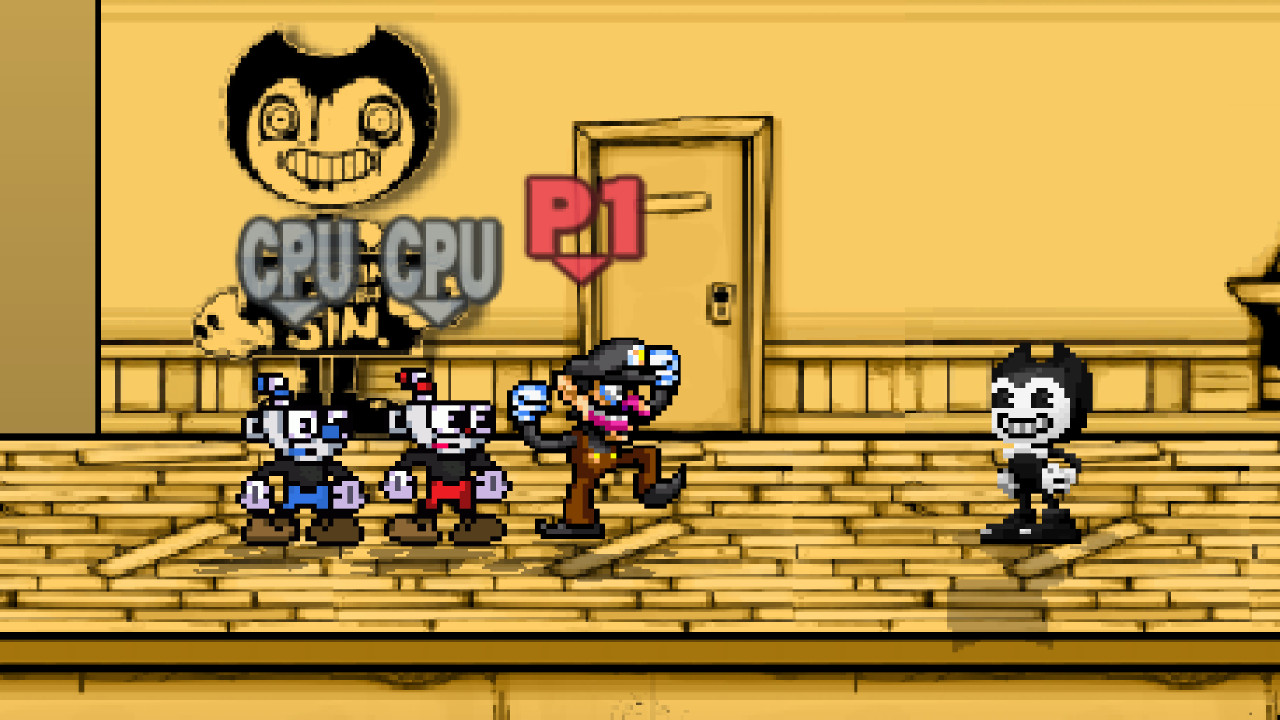 BATIM - The Painted Hallway (9.3/CMC+) Mod for Super Smash Bros ...