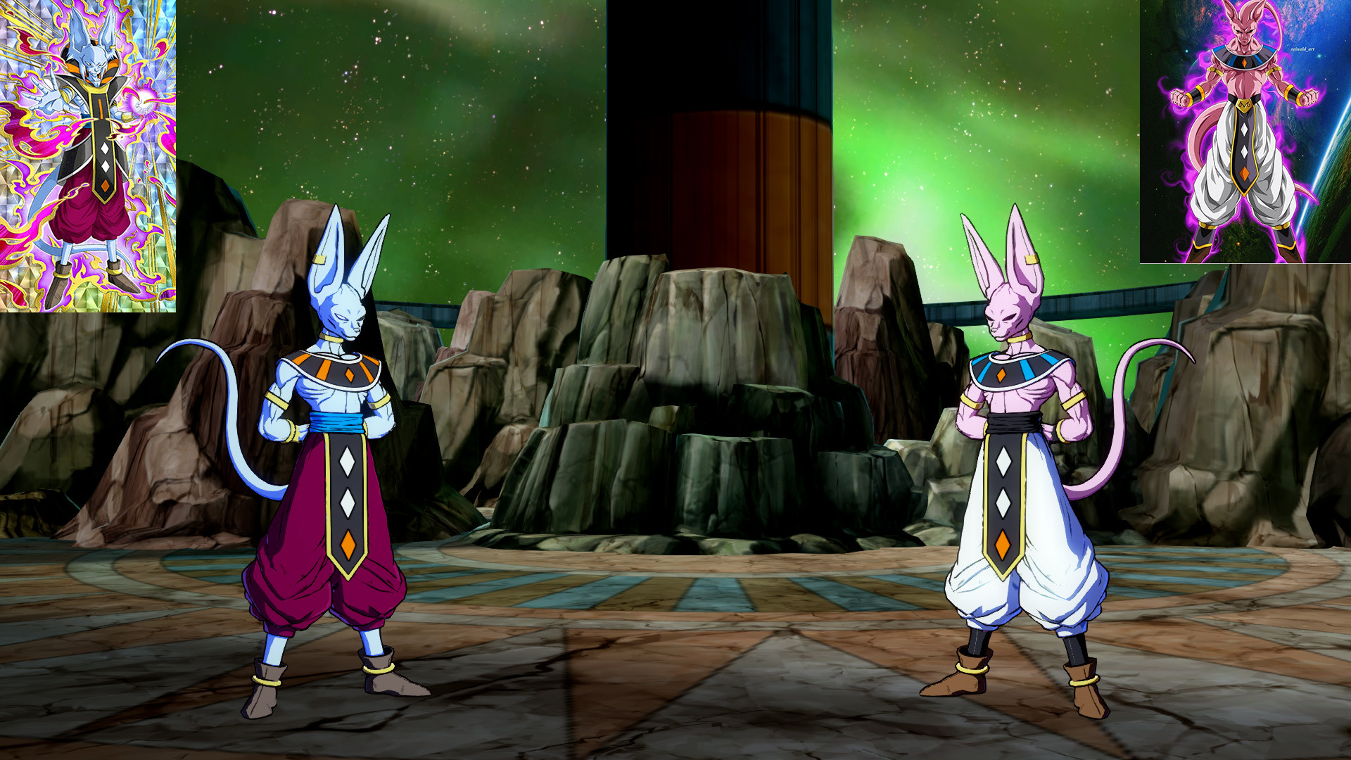 Beerus Recolor - BenichonSan Mod for Dragon Ball FighterZ | DB:FZ Mods