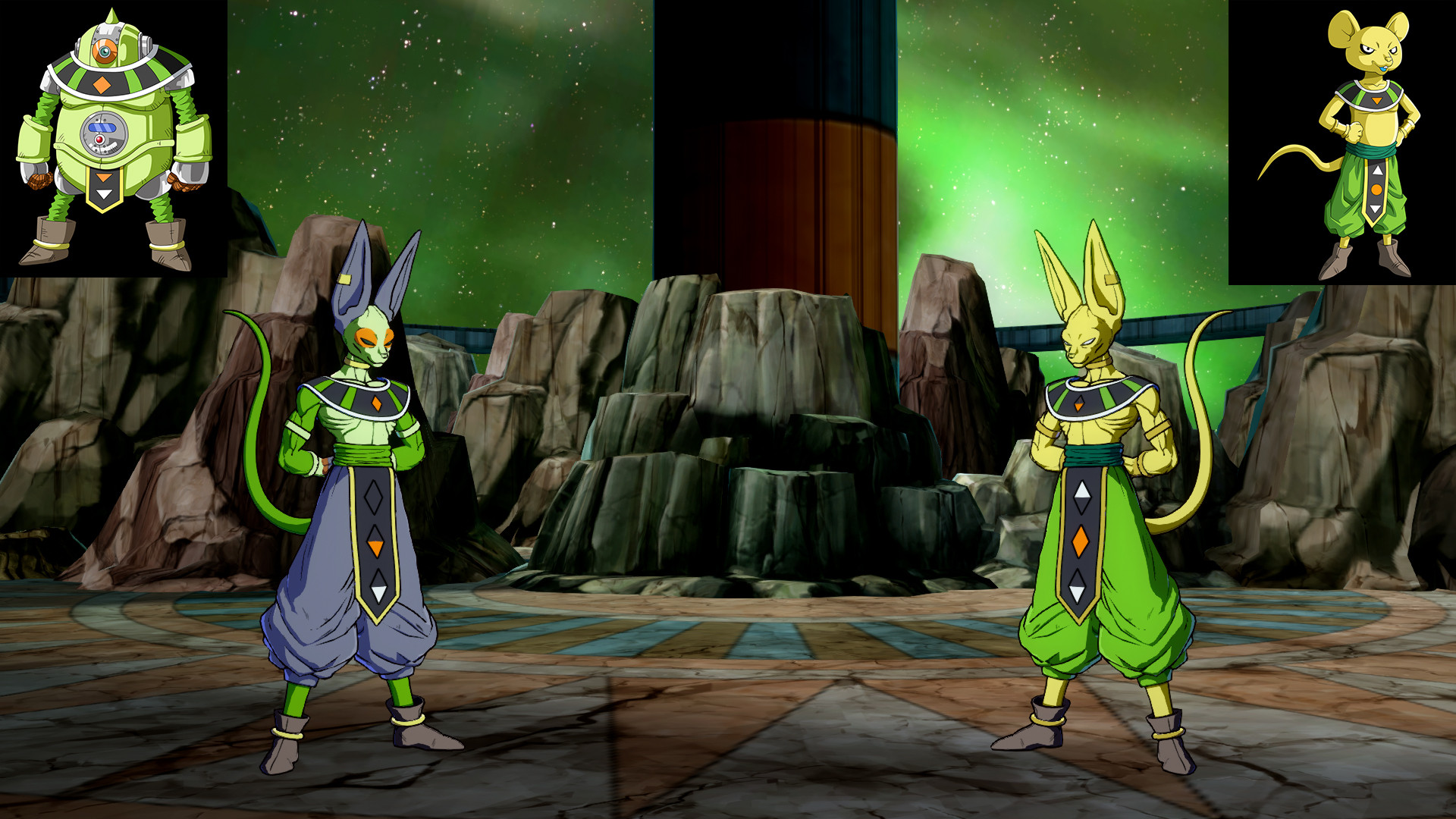 Beerus Recolor - BenichonSan Mod for Dragon Ball FighterZ | DB:FZ Mods