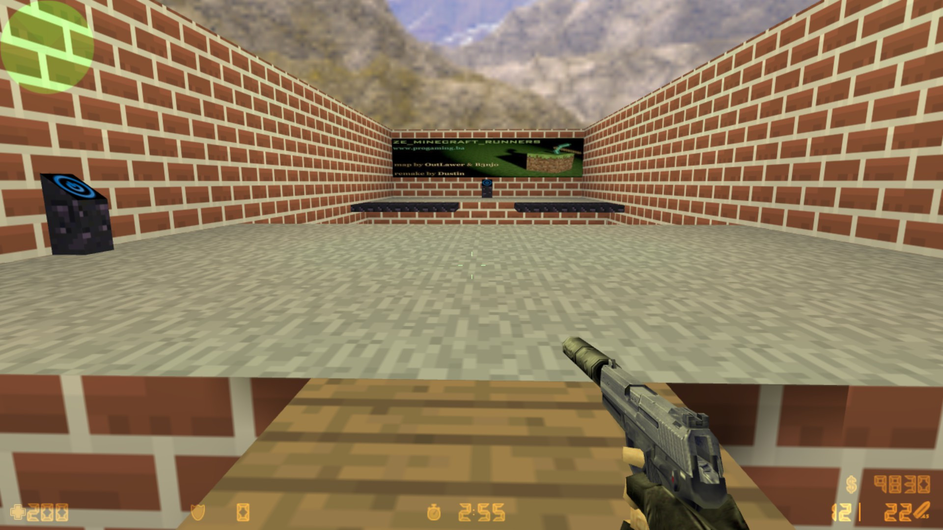 ze_minecraft_runners_pg Mod for Counter-Strike 1.6 | CS1.6 Mods