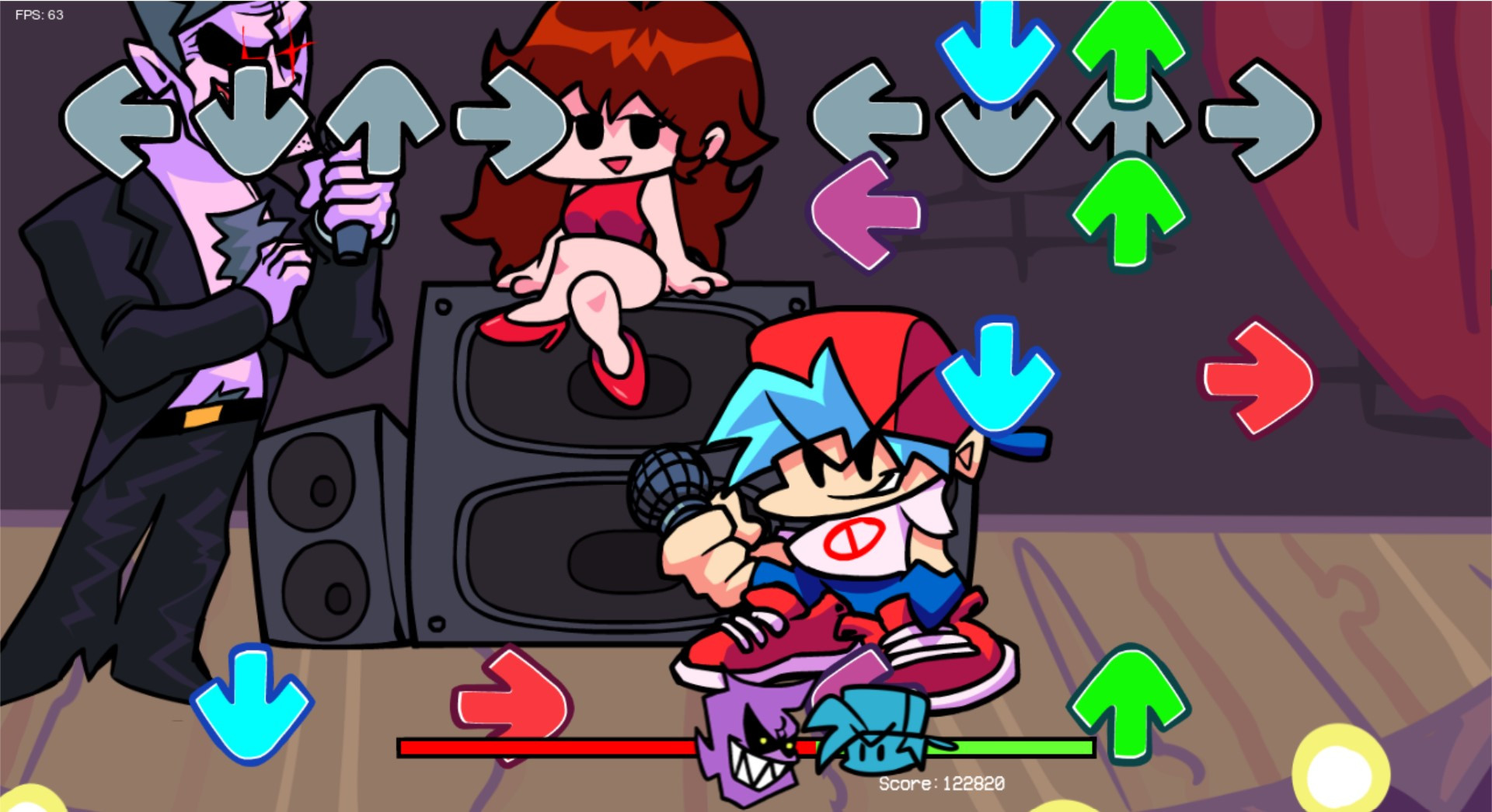 & by Tally Hall over Bopeebo Mod for Friday Night Funkin' | FNF Mods