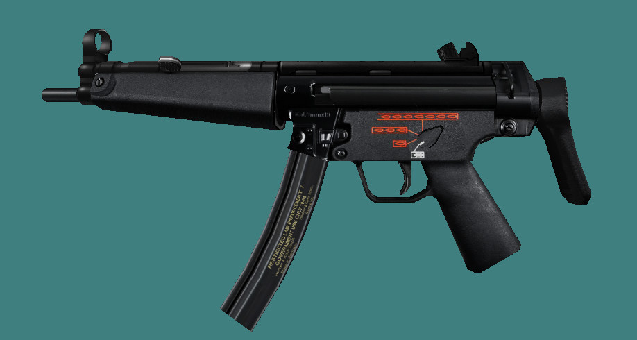 MP5 Re-Texture Mod for Cry of Fear | CoF Mods