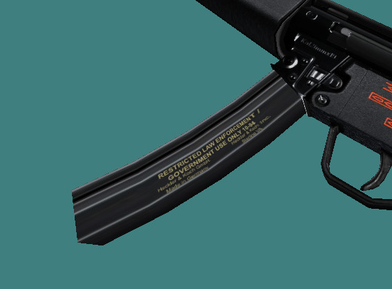 MP5 Re-Texture Mod for Cry of Fear | CoF Mods