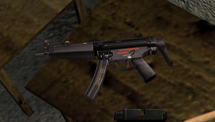 MP5 Re-Texture Mod for Cry of Fear | CoF Mods