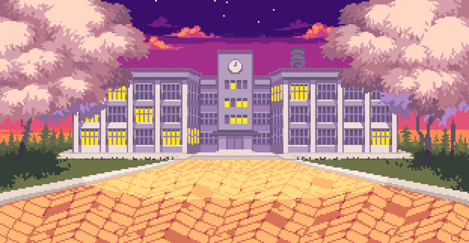 Sunset Weeb School Mod for Friday Night Funkin' | FNF Mods