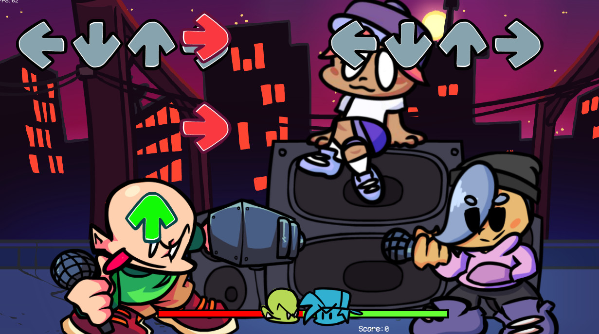 Bald Pico Mod for Friday Night Funkin' | FNF Mods