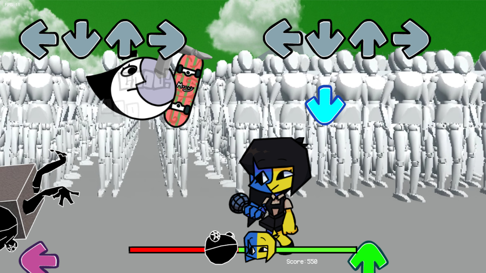 Temptation Stairway (Week 5 Mod) Mod for Friday Night Funkin' | FNF Mods