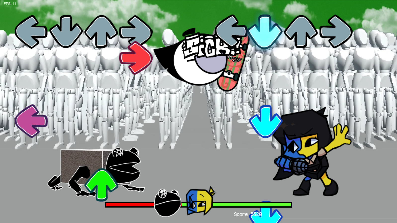 Temptation Stairway (Week 5 Mod) Mod for Friday Night Funkin' | FNF Mods