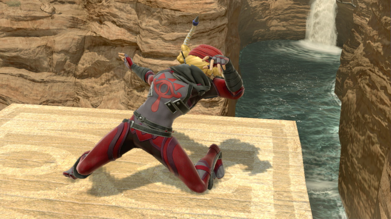 Red & black Sheik Mod for Super Smash Bros. Ultimate | SSBU Mods