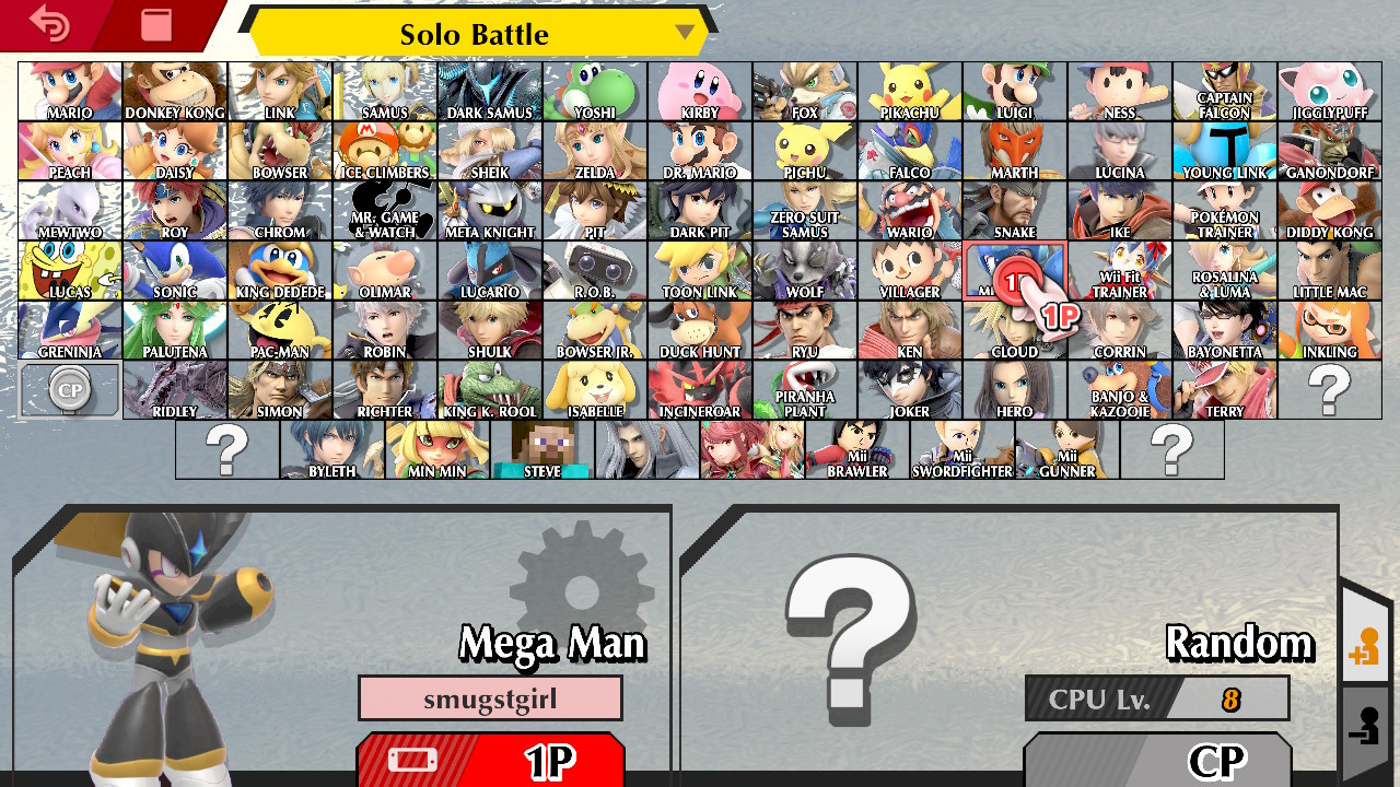 Twoish Random Buttons [Super Smash Bros. Ultimate] [Mods]