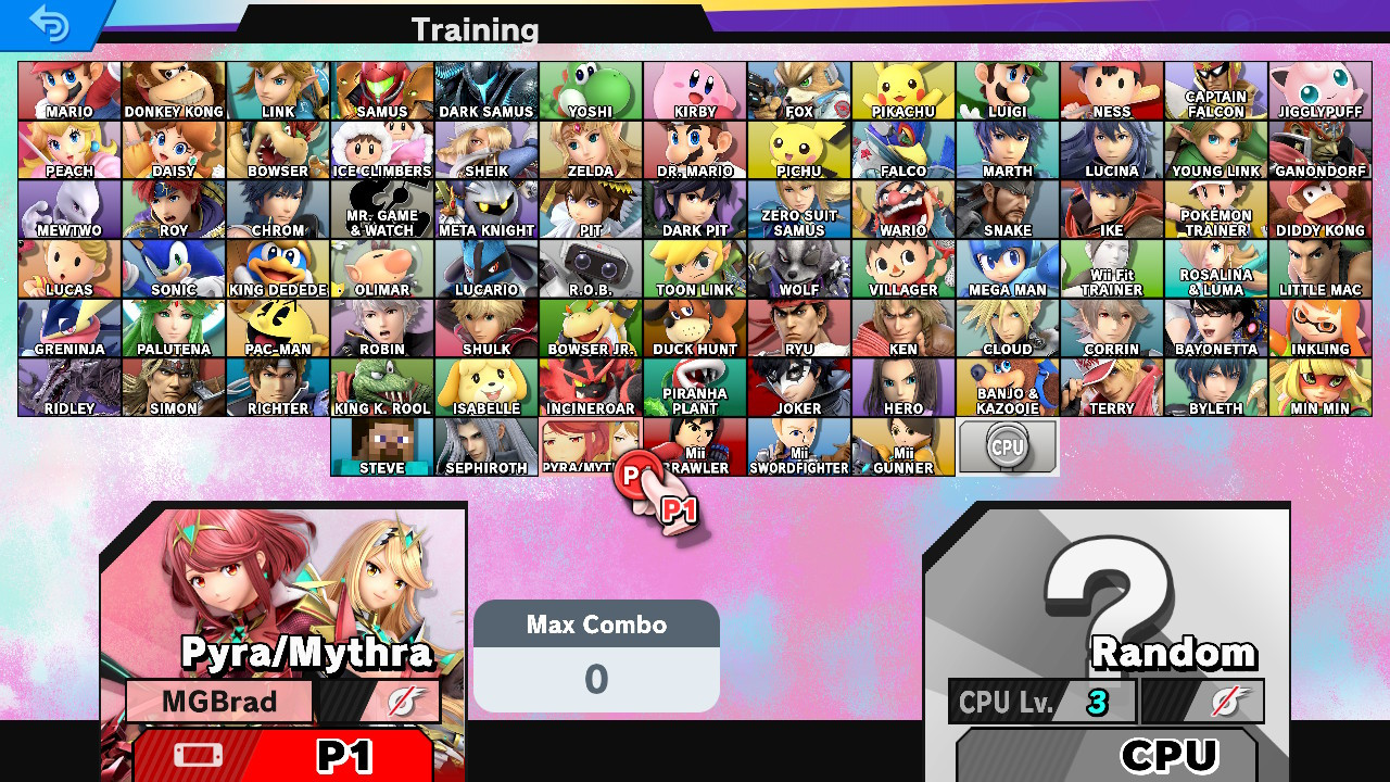 Smug Pyra/Mythra Chr_07 [Super Smash Bros. Ultimate] [Mods]