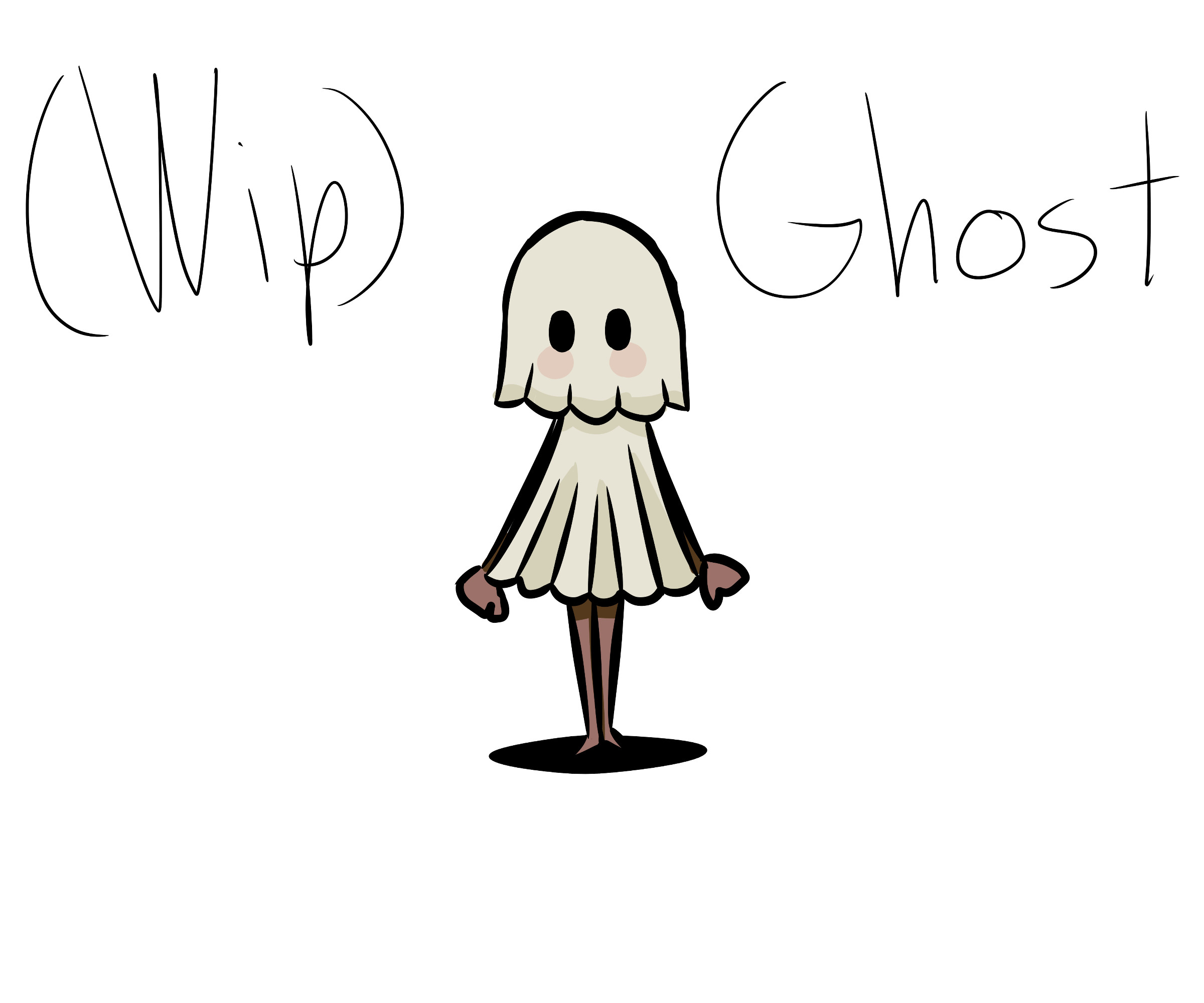 (WIP) Ghost over BF Mod for Friday Night Funkin' | FNF Mods