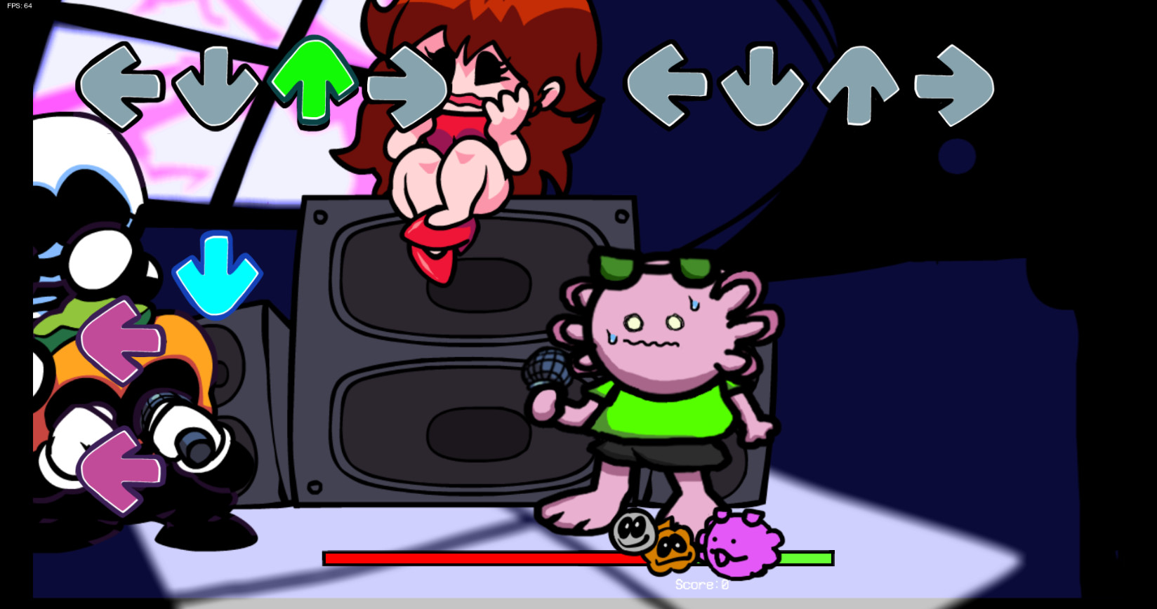 Felix The Axolotl as Boyfriend Mod (FNF) Mod for Friday Night Funkin ...