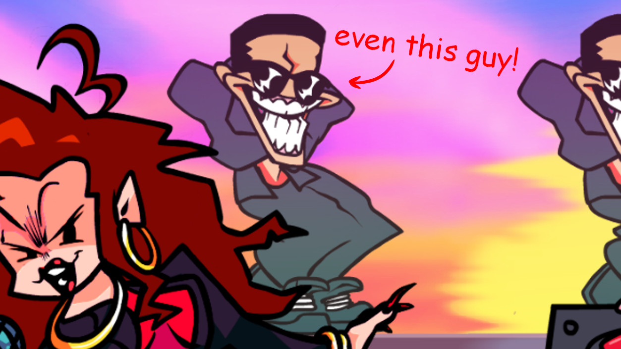 Demon to Human Mod (Dad, Mom, Limo Dancer) Mod for Friday Night Funkin ...