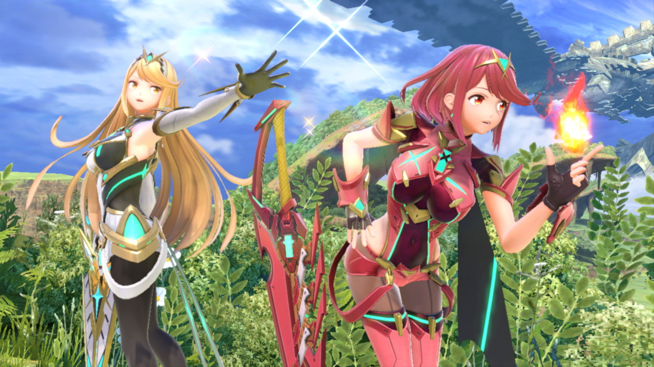 Normal Pyra/Mythra Over c02 Mod for Super Smash Bros. Ultimate | SSBU Mods