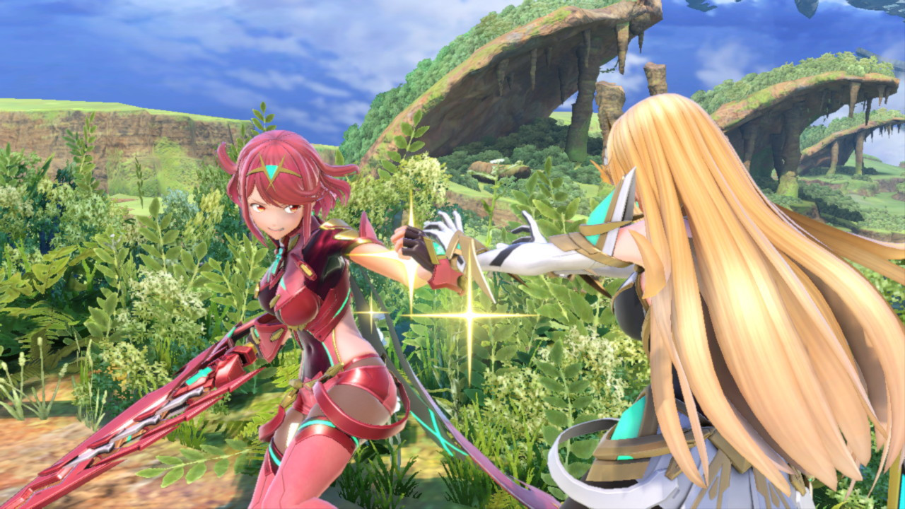 Normal Pyra/Mythra Over c02 Mod for Super Smash Bros. Ultimate | SSBU Mods