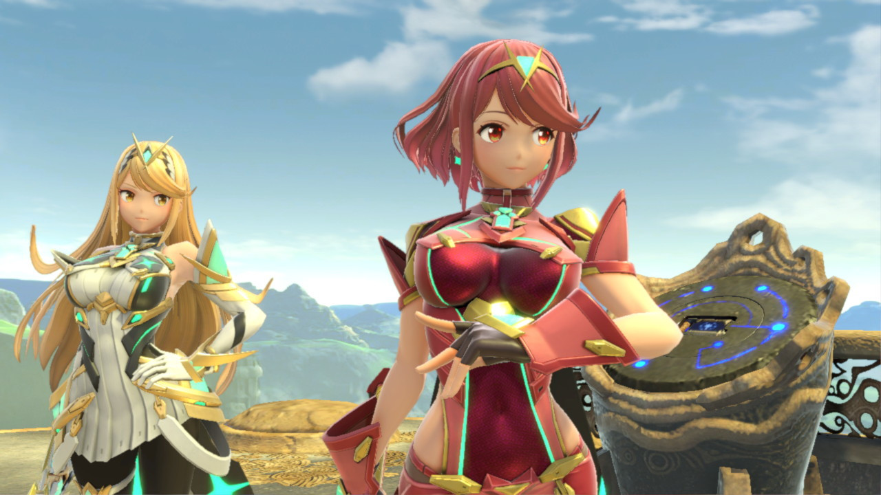 Normal Pyra/Mythra Over c02 Mod for Super Smash Bros. Ultimate | SSBU Mods