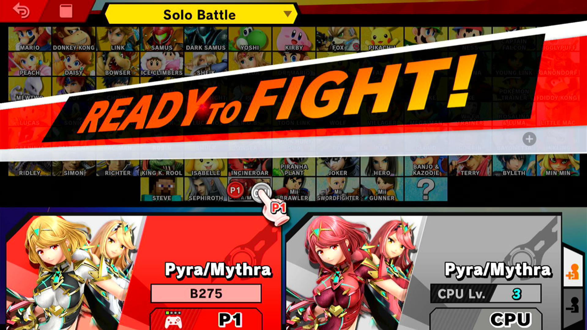 Same Color Pyra/Mythra Mod for Super Smash Bros. Ultimate | SSBU Mods