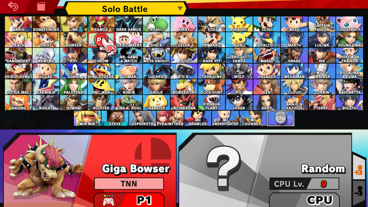 Character Expansion [Super Smash Bros. Ultimate] [Mods]