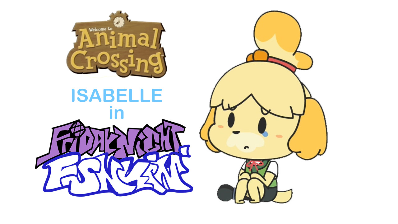 Isabelle in FNF Mod for Friday Night Funkin' | FNF Mods